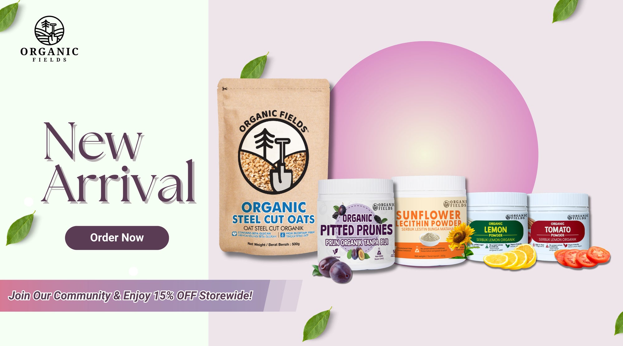 Organic Fields - High Quality Organic and Natural Products – ORGANIC FIELDS