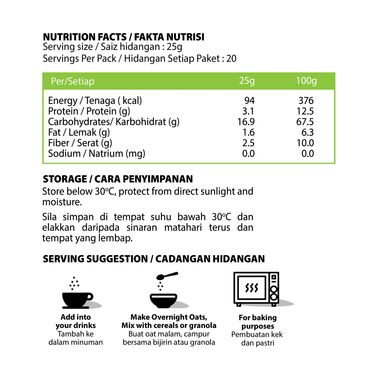 ORANIC FIELDS Organic Finland Rolled Oats – ORGANIC FIELDS