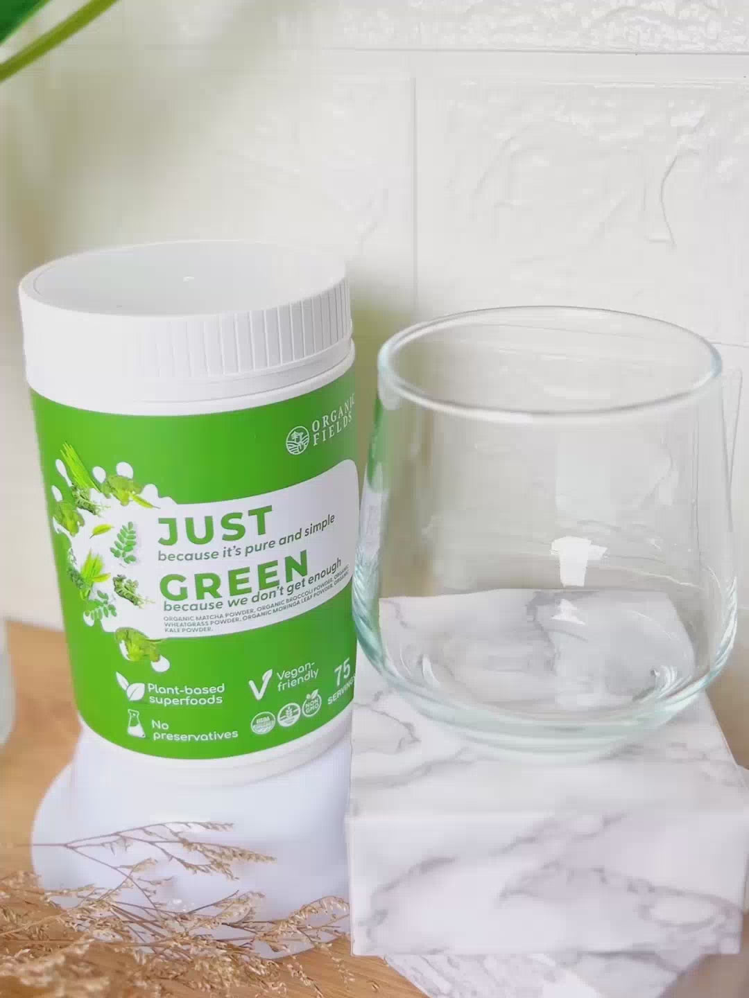 Just Green 225gm – ORGANIC FIELDS