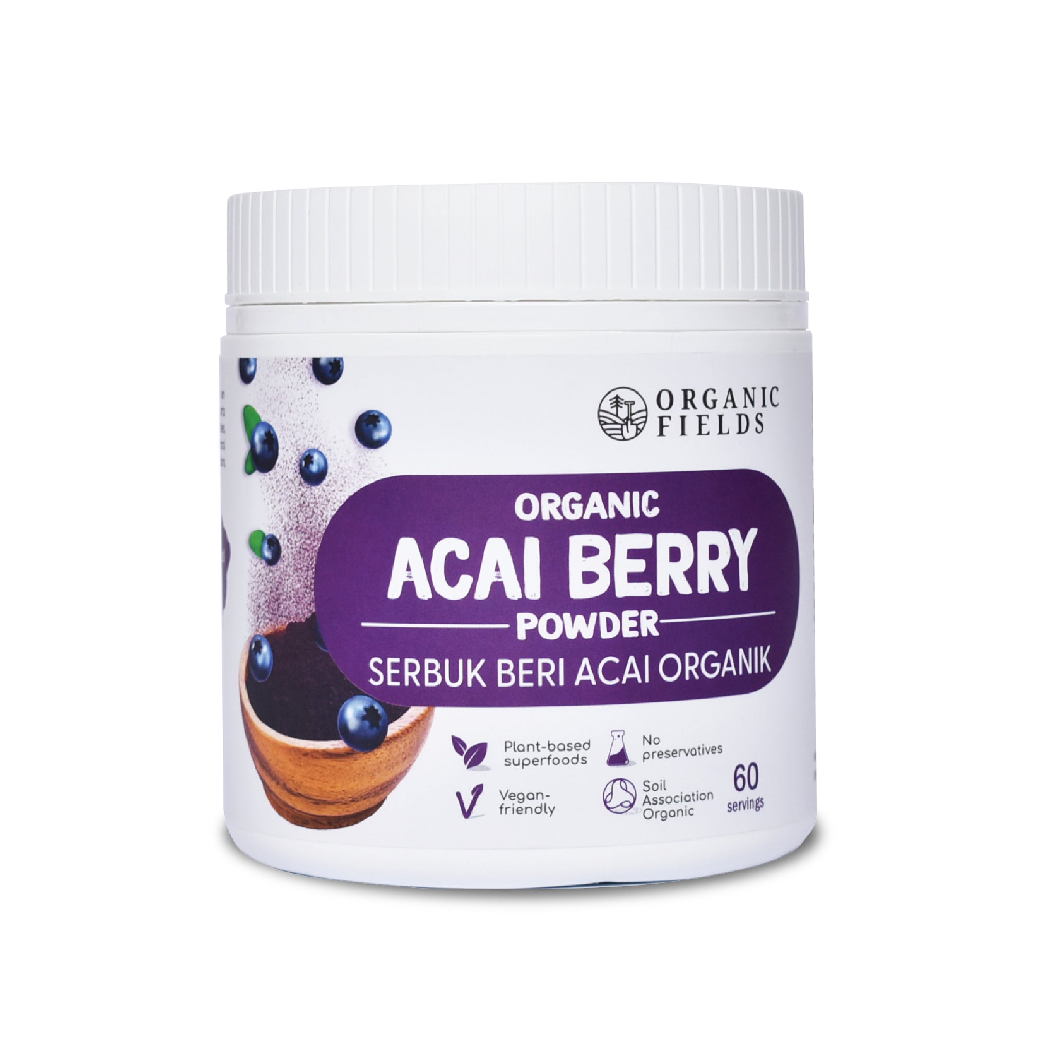 Organic Acai Berry 120gm – ORGANIC FIELDS