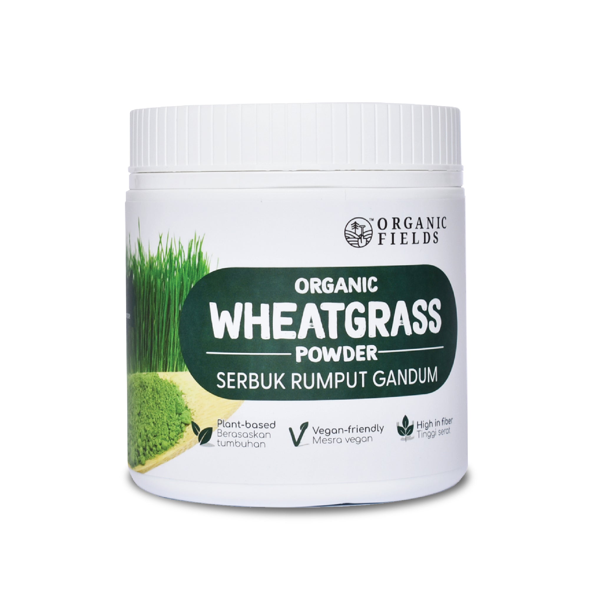Organic Wheatgrass Powder 100gm – ORGANIC FIELDS